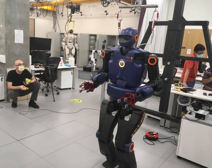 Humanoid Robot TALOS joins the robotic family at Edinburgh University