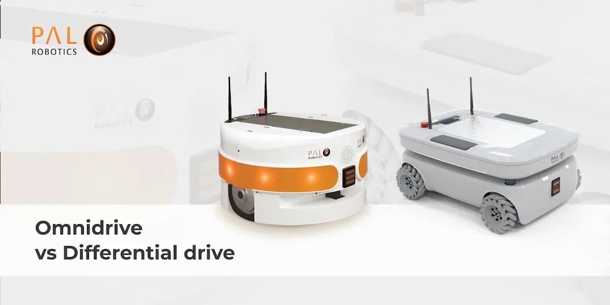 Omnidirectional drive robots vs Differential drive robots
